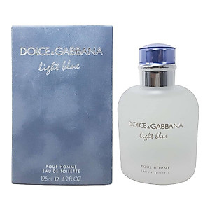 Light Blue Dolce & Gabbana 4.2 oz EDT Spray For Men