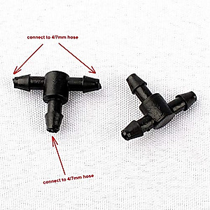 Koleso 10m 4/7mm Hose Pressure Compensating Emitter Automatic Garden Watering Kit Gardening Drip Watering Irrigation System