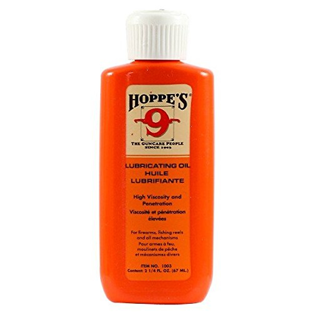 Hoppes Cleaning Kit - Compact Size for Range Bags - Includes Gun Bore Cleaner and Hoppes Gun Oil Bundled with 40 Hoppes Gun Cleaning Patches for 9mm .38 to .45cal and .410 to 20ga