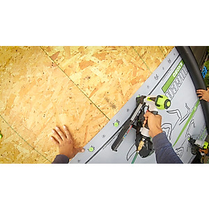 Cap Staples, 7/8" StaplePac, 1" Caps, 7/16" Crown Staples 18ga (2000 ct) for use with CS150B Pneumatic Cap Stapler, STINGER 0136044