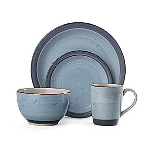 Pfaltzgraff Sadie 16-Piece Dinnerware Set, Blue
