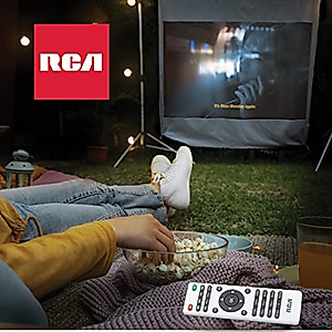 RCA RPJ136 Home Theater Projector - 1080p Compatible, High Res, Bright, White