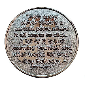 Everything is Play Roy Doc Halladay Memorial Challenge Coin (Silver)