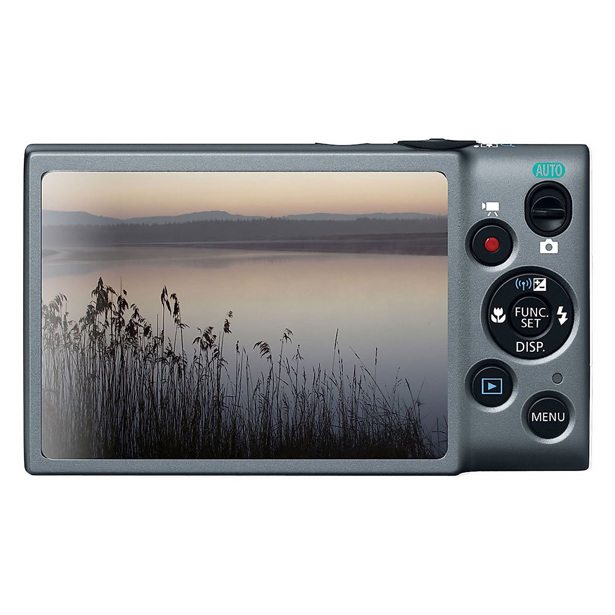 Canon PowerShot ELPH 130 IS 16.0 MP Digital Camera with 8x Optical Zoom 28mm Wide-Angle Lens and 720p HD Video Recording (Gray) (OLD MODEL)