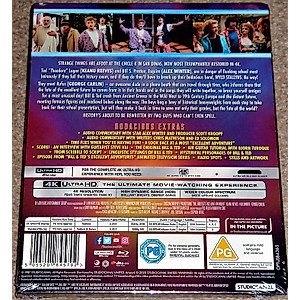FALUBS Audio Broadcast BILL AND TED`s EXCELLENT ADVENTURE 4K UHD LIMITED EDITION STEELBOOK/IMPORT/INCLUDES BLU RAY…