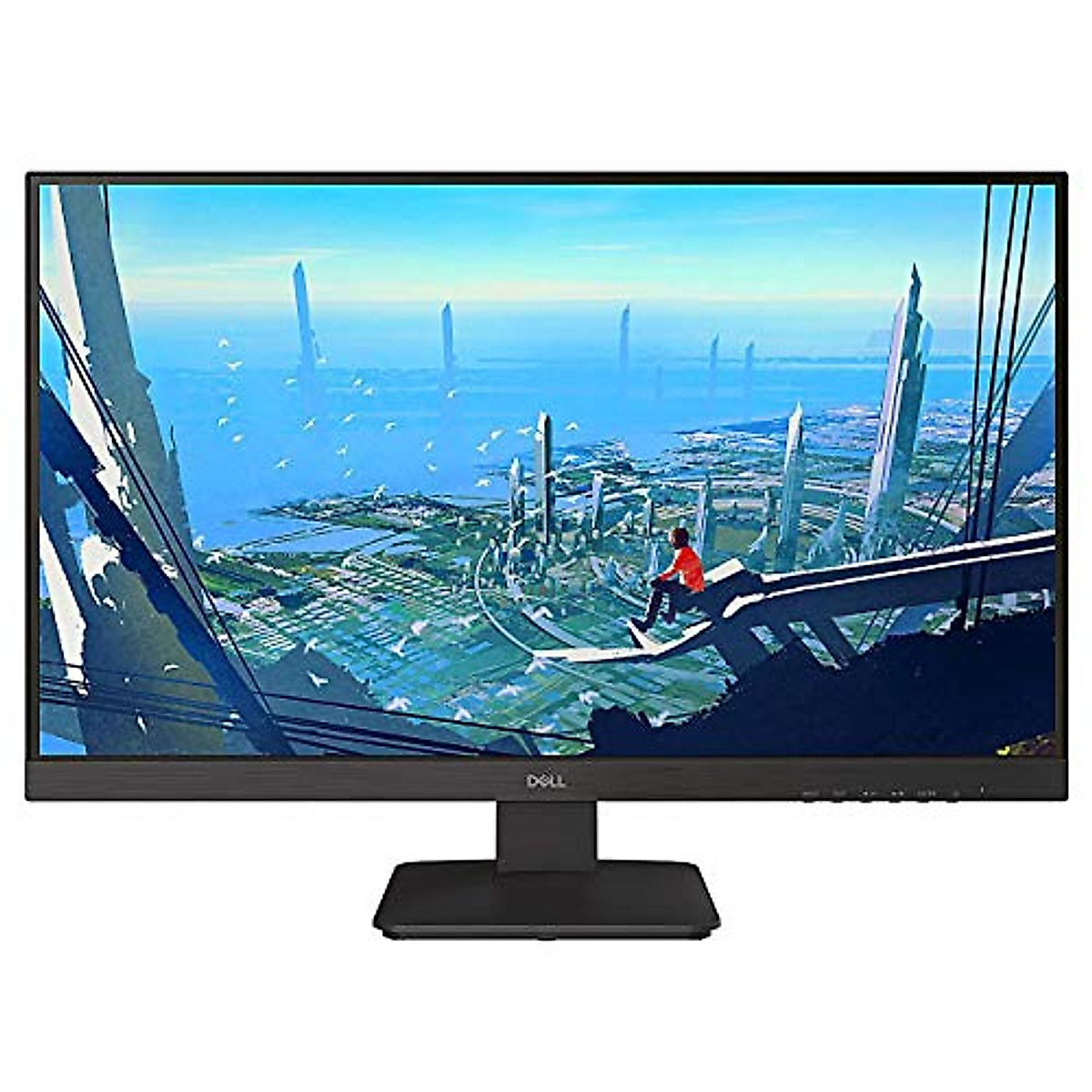 Dell Gaming LED-Lit Monitor 27" Black (D2719HGF), FHD (1920 x 1080) at 144 Hz, 2 ms response time, DP 1.2, HDMI, USB, 2W x 2 speakers, AMD FreeSync