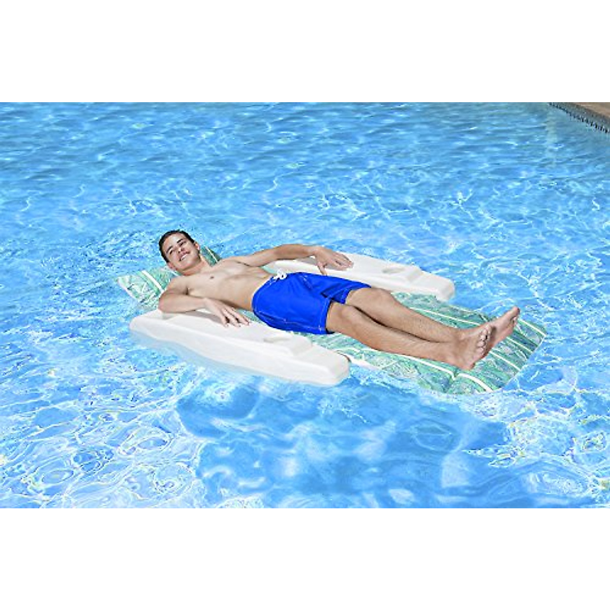 Poolmaster Abstract Adjustable Floating Chaise Lounge