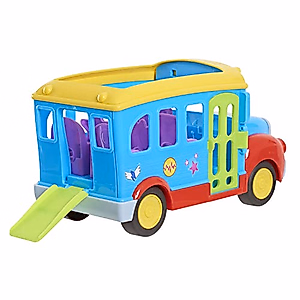 Muppet Babies Friendship School Bus, Kids Toys for Ages 3 Up by Just Play
