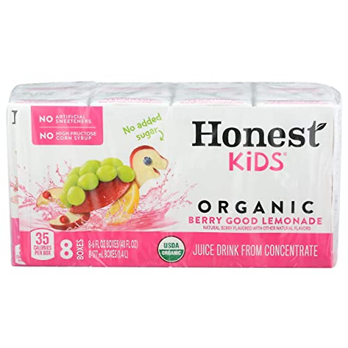 Honest Kids Berry Good Lemonade, 6 Fl oz (Pack Of 8)