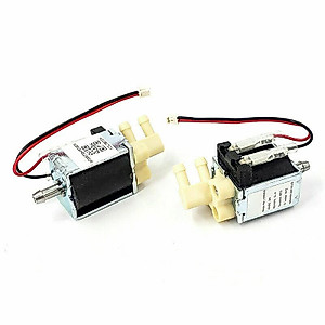 Submersible Sump Pump 12V 2-Position 3-Way Mini Electric Solenoid Valve N/C Flow Control Switch Valve Transfer Pump