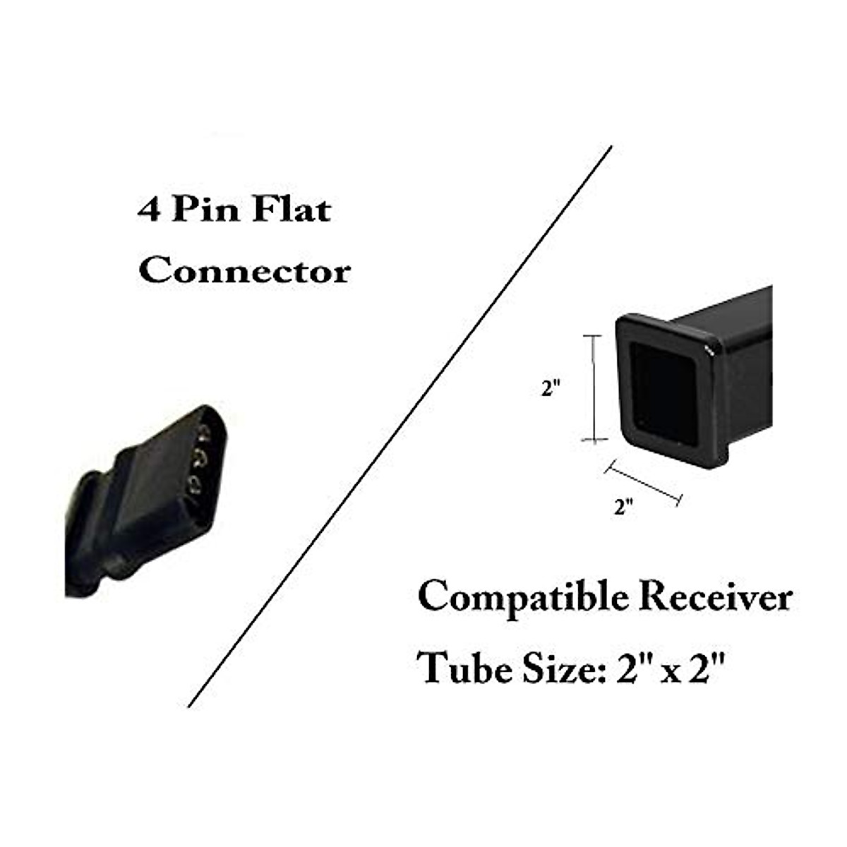 Black11 Designs Hitch Cover Art – Pink Butterfly - Custom Designed Trailer Receiver LED Brake Light for 2 x 2 inch Tow Hitch Car Truck Accessories