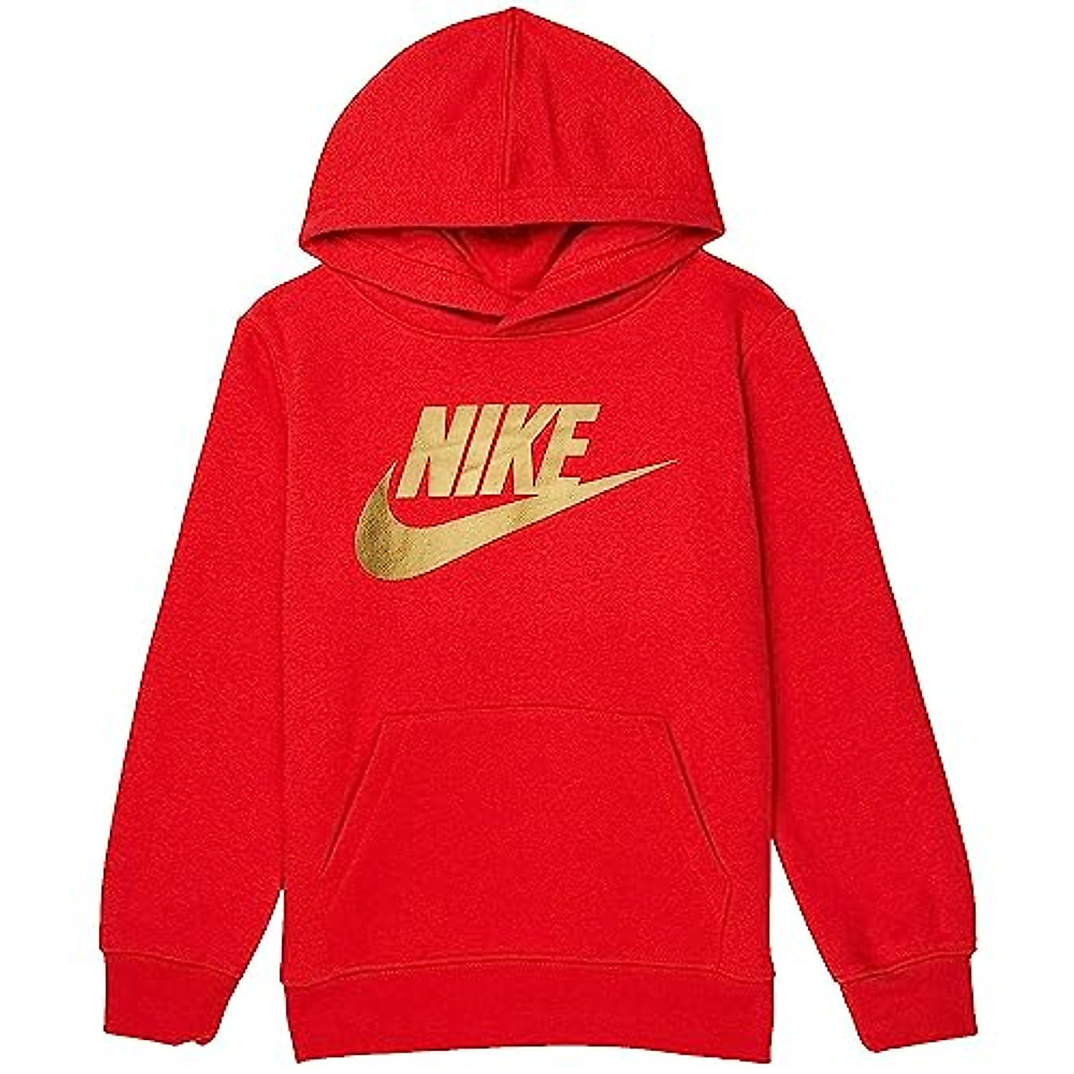 Nike Metallic HBR Pullover Hoodie (Little Kids)