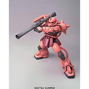 MG Mobile Suit Gundam MS-06S Char Exclusive Zaku Ver. 2.0, 1/100 Scale, Color-coded Plastic Model
