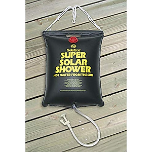 New Solstice 3.75 Gallon Super Solar Sun Backpacking Camping Outdoor Showers (2 Pack)