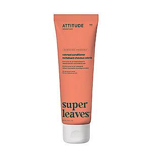 ATTITUDE Colorlast Hair Conditioner, For Color Treated Hair, Protects Color, Naturally Derived Ingredients, Vegan Detangler, Dermatologically Tested, Avocado Oil and Pomegranate, 8 Fl Oz