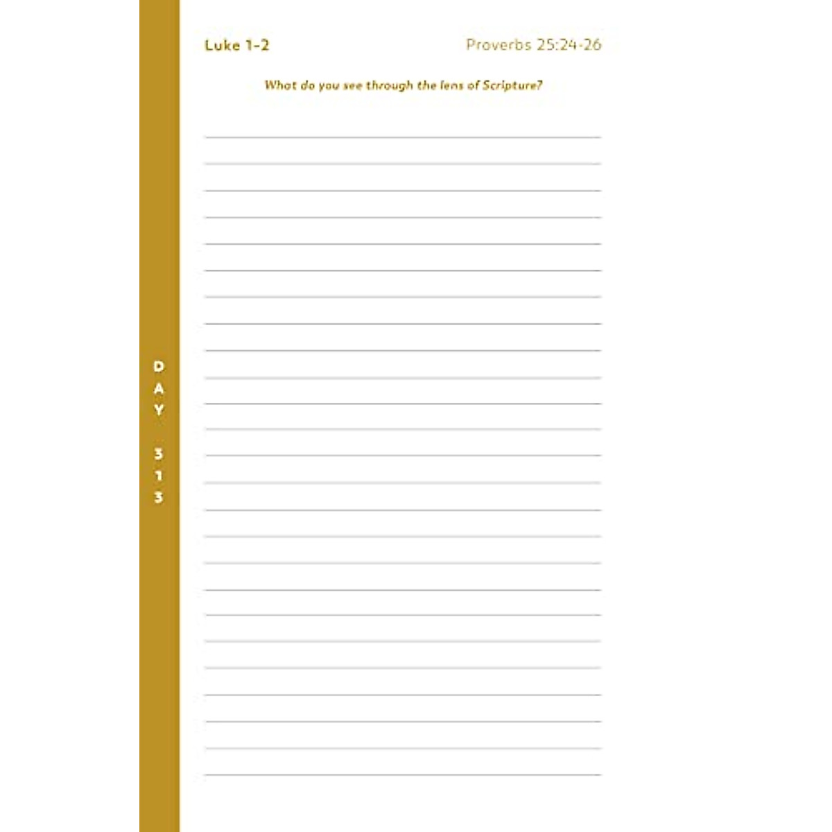 The Bible in a Year Notebook, 2nd Edition