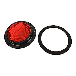 Alomejor Kayak Hatch Cover 6 Inch Hatch Cover Deck Plate Kit with Storage Bag for Kayak Boat Marine