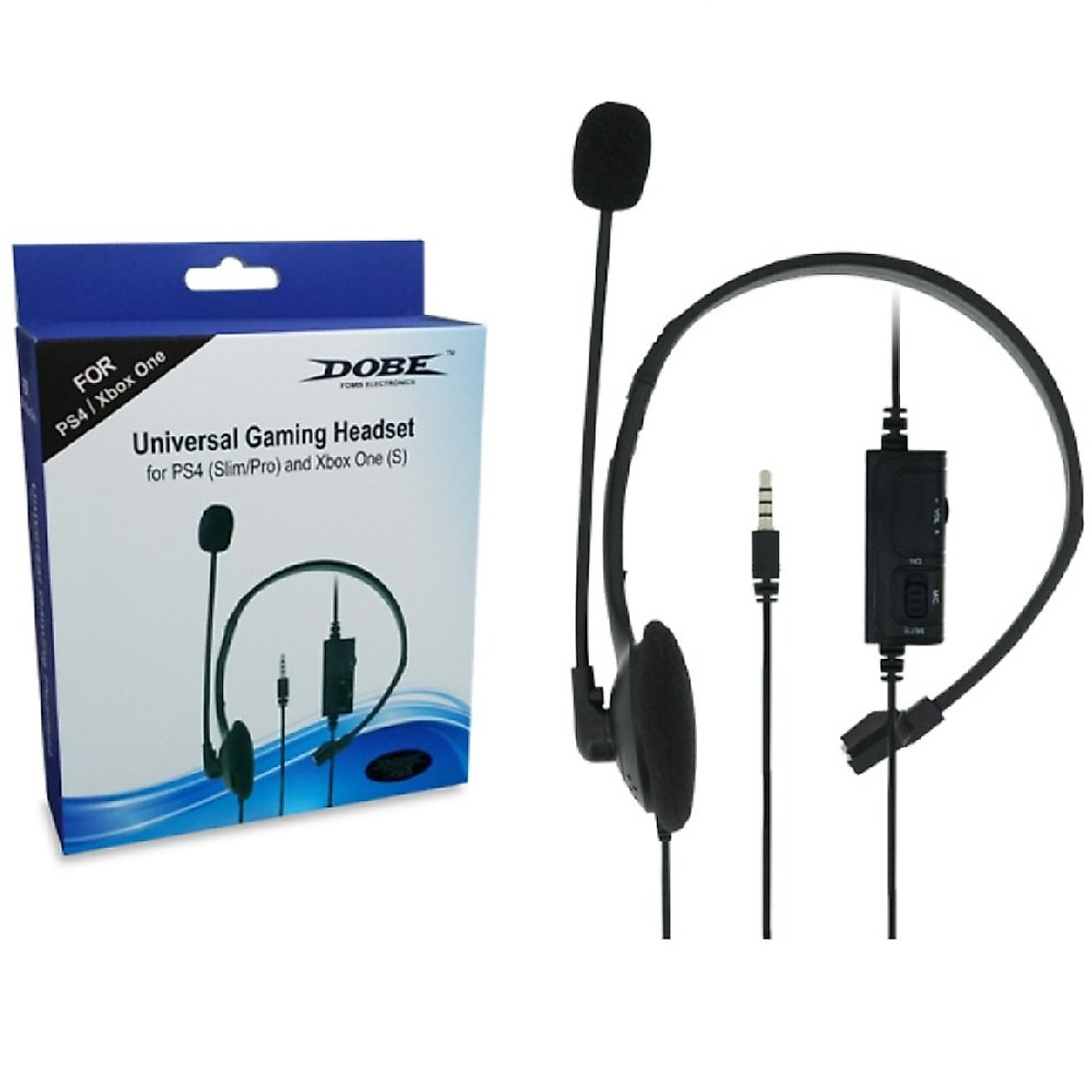 Dobe PS4 Headset with Microphone&Volume Control for Playstation 4 PS4 Headphones
