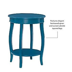Powell Furniture Powell Teal Round Shelf Table
