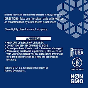 Life Extension Super-absorbable Coq10 (ubiquinone) With D-limonene – Promotes Heart Health & Cellular Energy – Gluten Free – Non-GMO – 100 mg – 60 Softgels