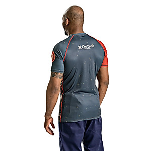 Ronin Brand Oni Bushi Rash Guard (Med) Red