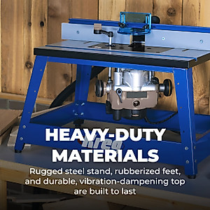 Kreg PRS2100 Bench Top Router Table - Full Size Portable Router Table - Workshop Router Table - Workbench Accessory - Holiday Home Improvement Gifts for Him