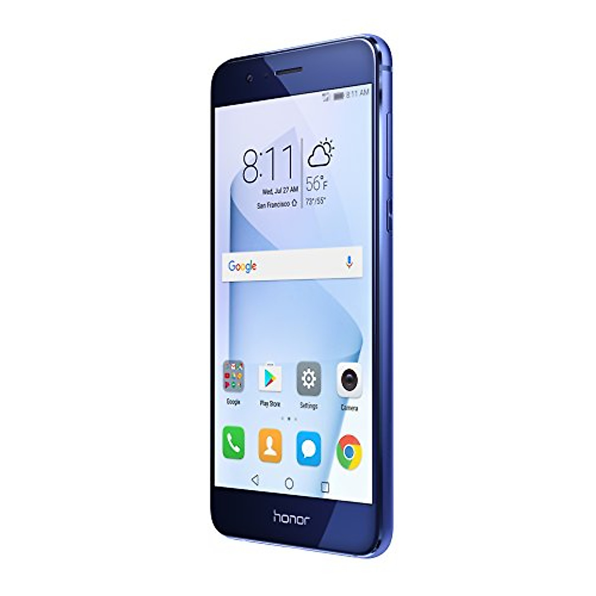 Huawei Honor 8 Dual Camera Unlocked Phone 64GB - Sapphire Blue - GSM - US Warranty