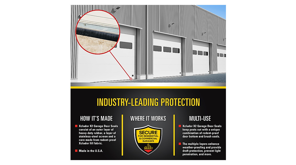 Xcluder X2 Rodent Proof Door Seal Kit - Ultimate Protection