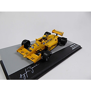 OPO 10 - Ayrton Senna Lotus 99T # 12 - Winner Monaco GP Formule 1-1987 1:43 Altaya (708)