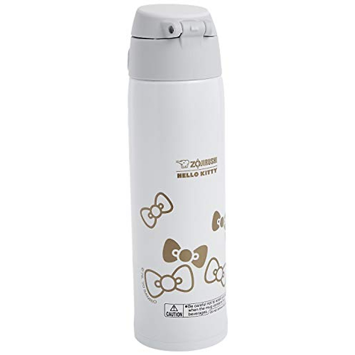 Zojirushi SM-TA48KTWA Stainless Steel Vacuum Insulated Mug, 16-Ounce, Hello Kitty White
