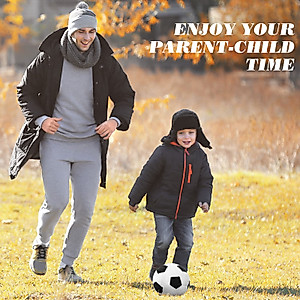 Chalyna 2 Pieces Plush Soccer Balls Soccer Ball Stuffed Pillow Black and White Soft Throw Pillows for Girls and Boys Soccer Ball Themed Room Decor Sport Themed Party Decoration, 7.5 Inch