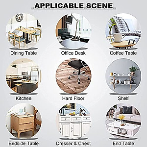 LovePads 1.5mm Thick 36 x 60 Inch Clear Table Cover Protector, Clear Table Protector for Dining Room Table, Plastic Table Cover, Clear Plastic Tablecloth Protector, Dining Table Protectors Pads