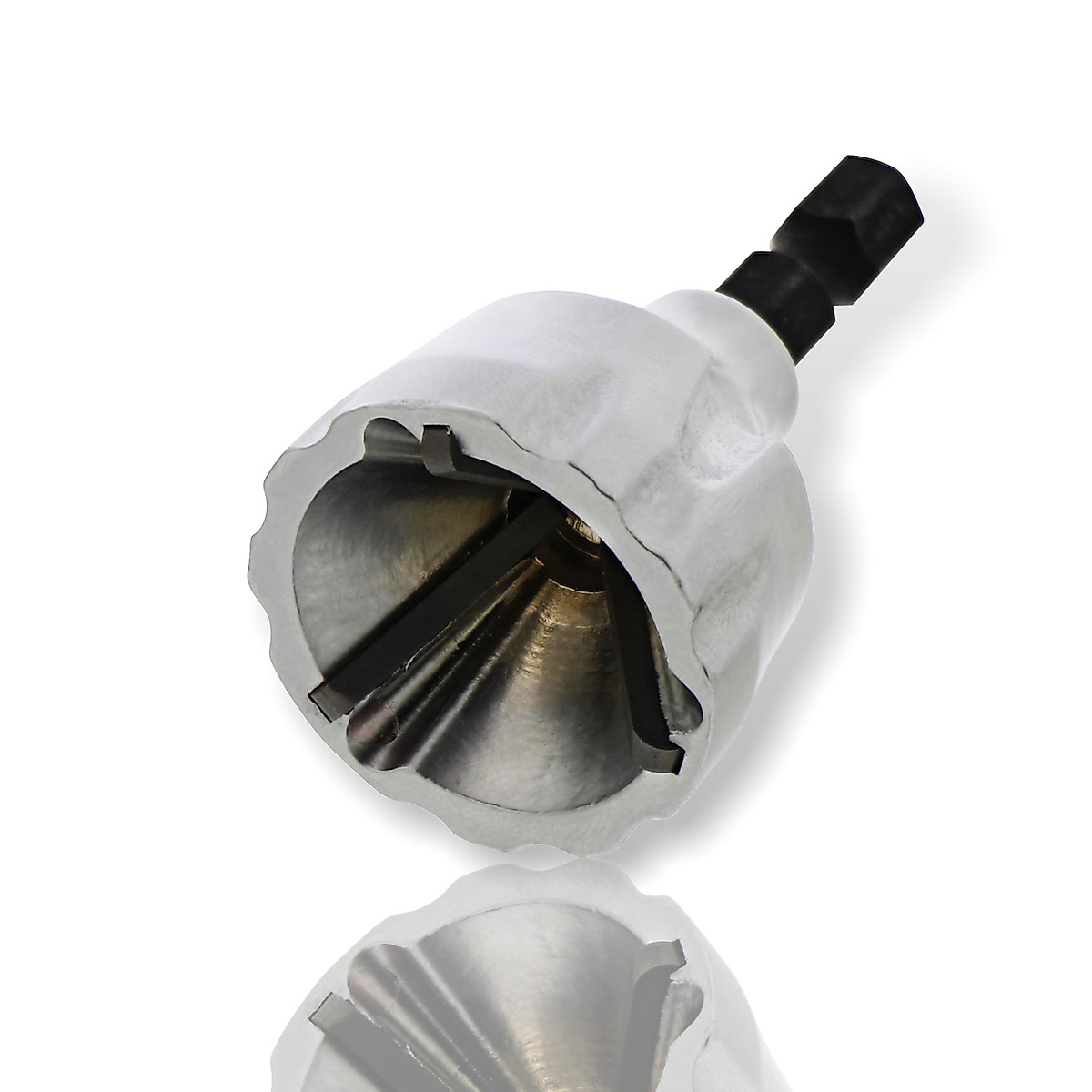 ABN Bolt Deburring Tool - 0.1 to 0.8in Deburring Bit Chamfer Tool Drill Attachment for Steel, Copper, Brass, and Wood