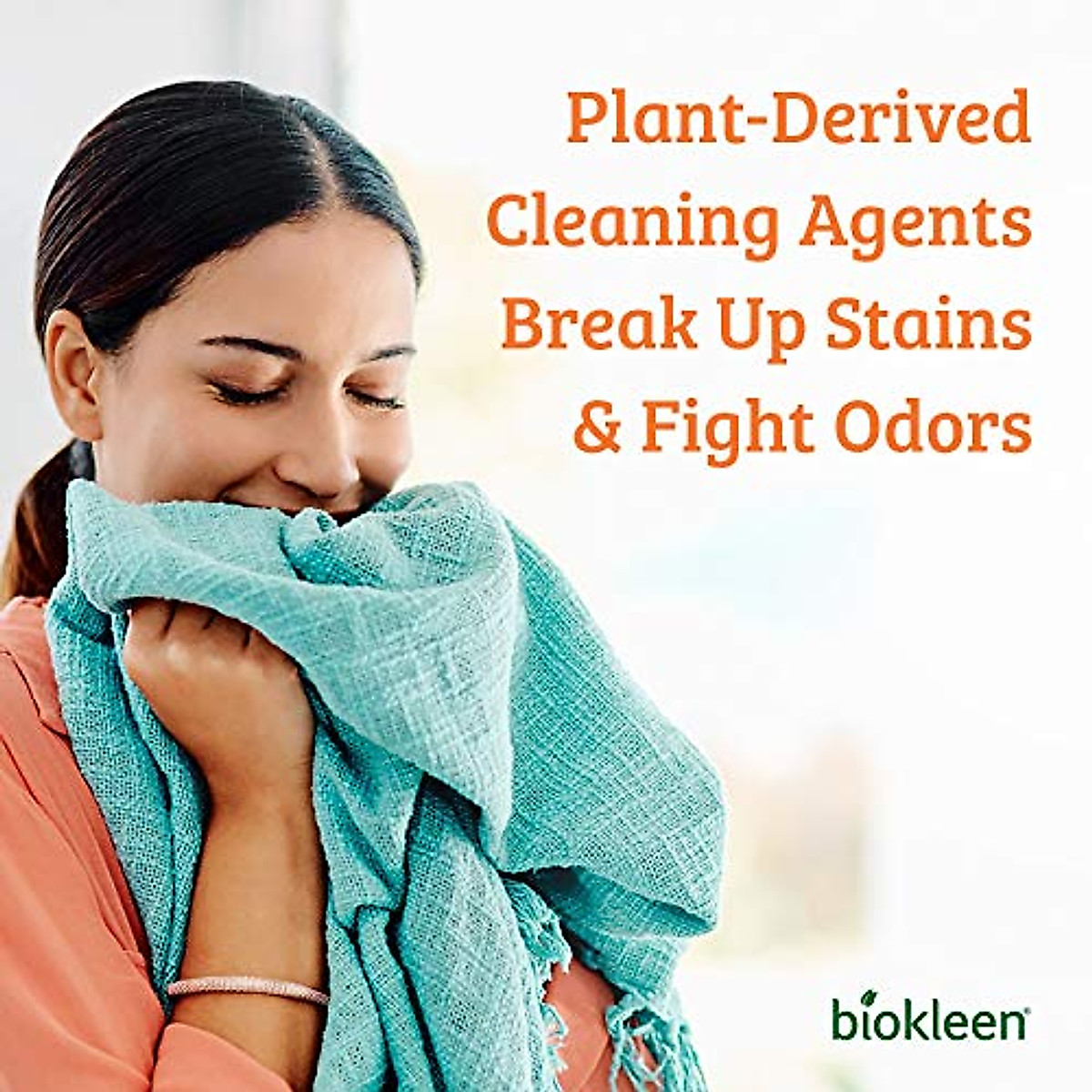 Biokleen Natural Laundry Detergent - 128 HE Loads - Liquid, Concentrated, Eco-Friendly, Non-Toxic, Plant-Based, No Artificial Fragrance or Preservatives, Citrus Essence