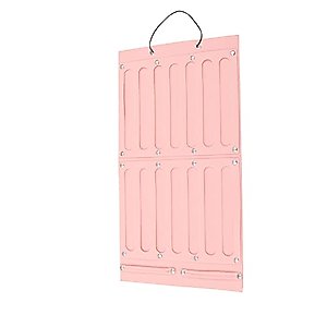 Aohuada Headband Holder for Girls Hair Bows, Baby Hair Accessory Storage Display Sturdy Rope, Baby Headband Organizer for Girls Room, Door, Closet, Hair Clips Storage Organizer, Light Pink