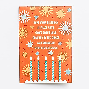 DaySpring - Birthday - Celebrating You - 12 Boxed Cards (60939),Yellow