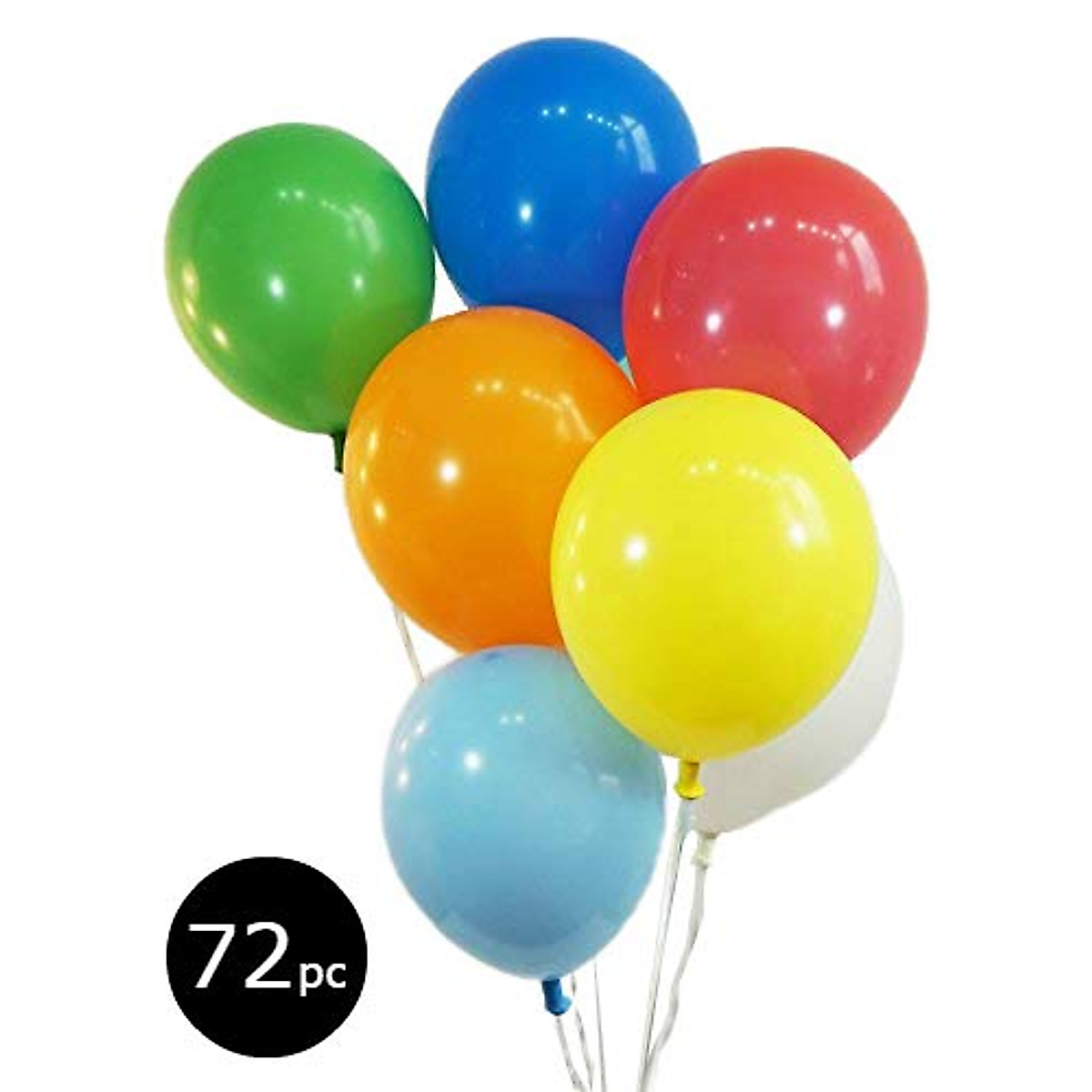 Bag of Balloons - 72 ct. Assorted Color Latex Balloons