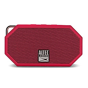 Altec Lansing Mini H2O - Waterproof Bluetooth Speaker, IP67 Certified & Floats in Water, Compact & Portable Speaker for Hiking, Camping, Pool, and Beach