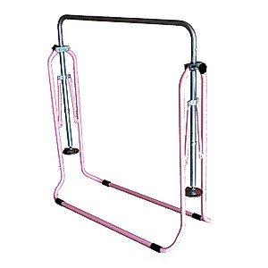 JungleKids Expandable Gymnastics Bars Junior Training Kip Bar Adjustable Height Horizontal Bars Children Folding Training Monkey Bars Child Gym Climbing Tower Playground Balance Bar for Kids Gymnasts