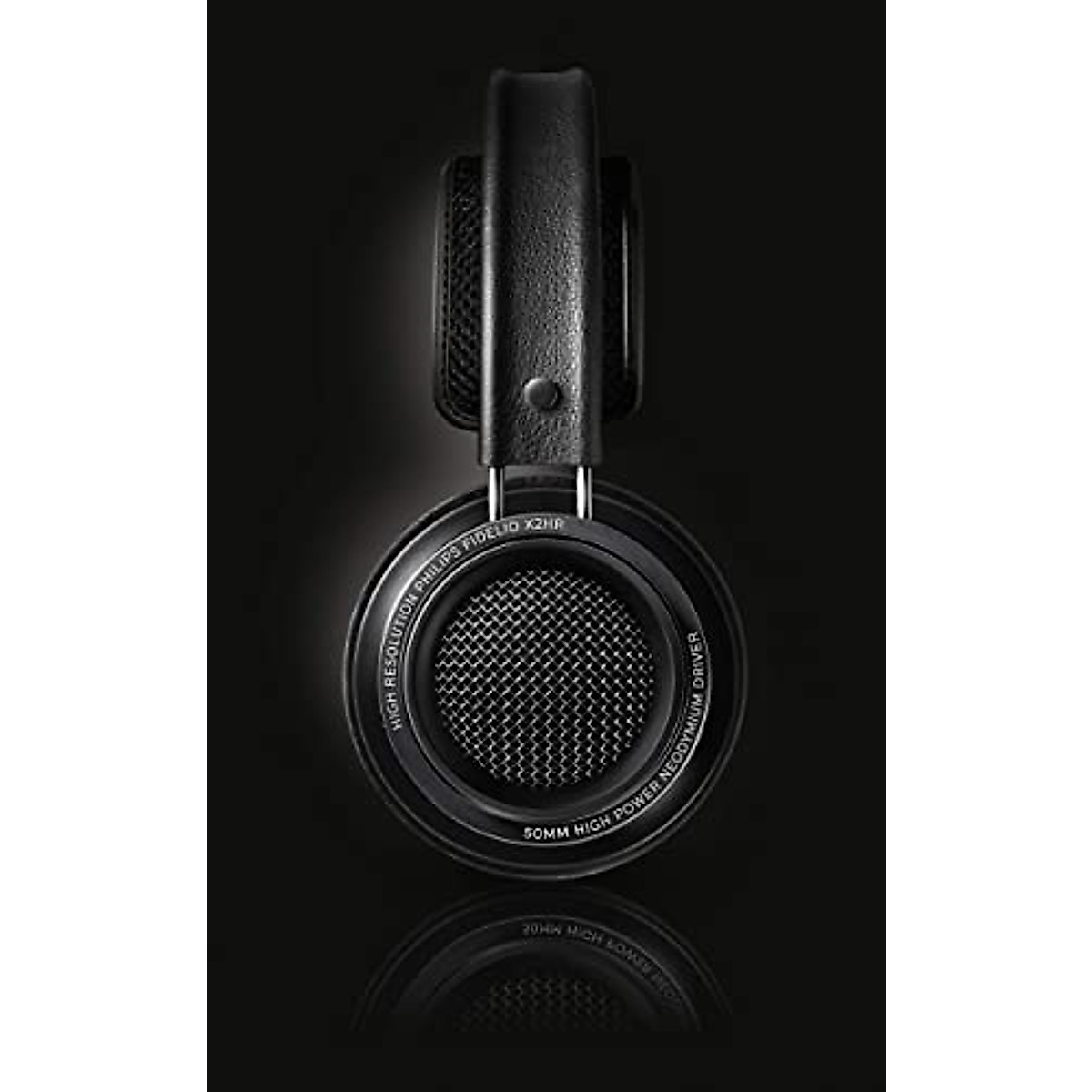 Philips Fidelio X2HR Over-Ear Open-Air Headphone 50mm Drivers- Black