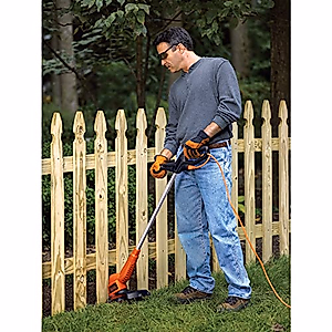 BLACK+DECKER String Trimmer, Electric Automatic Feed, 13-Inch, 4.4-Amp (ST7700)
