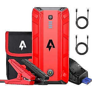 Audewdirect Jump Starter 1500A Peak Current 18000mAh (8.0L Gas Engine and up to 6 L Diesel Engine) Portable Car Jump Starter 12V Car Battery with Quick Charge (Epower-172)