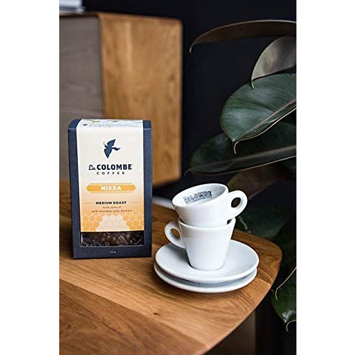 La Colombe Nizza Medium Roast Whole Bean Coffee - 12 Ounce , 1 Pack  - Notes of Milk Chocolate, Nuts & Browniewith a Honey-Sweet Roasted Nuttiness