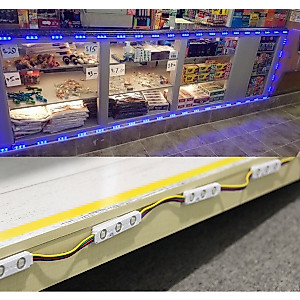 20FT Waterproof Colorful 5050 3 LED Light Module 12V RGB 120 LEDs With Remote Controller Power Plug for Outdoor Led StoreFront Signage Lighting