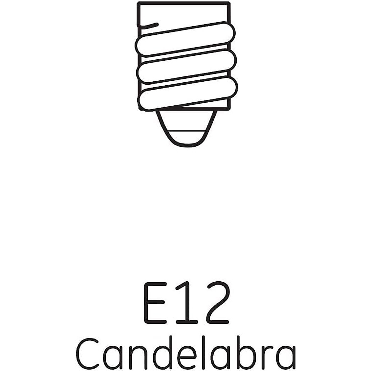 Ge Ceiling Fan Light Bulbs Blunt Tip 40 W 280 Lumens Candelabra 3.19 in. C-7a Clear Carded 2 Pack