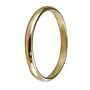 14k Gold Filled Plain Band Toe Ring (3.5)