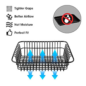 Aieve Cooler Basket for YETI Cooler Accessories, Wire Cooler Rack Storage for YETI Tundra Haul YETI Cooler with Wheels