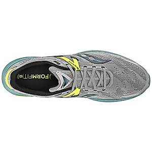 Saucony Men's Guide 16 Sneaker, Fossil/Moss, 12