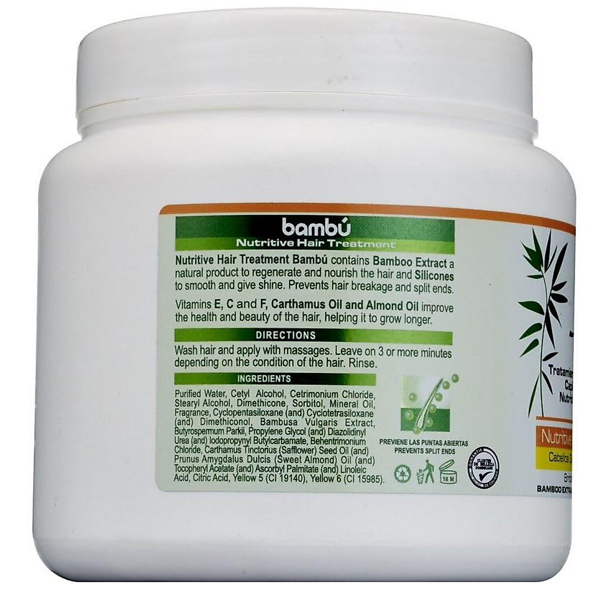 Silicon Mix Bambu Hair Treatment 36oz"Pack of 2"