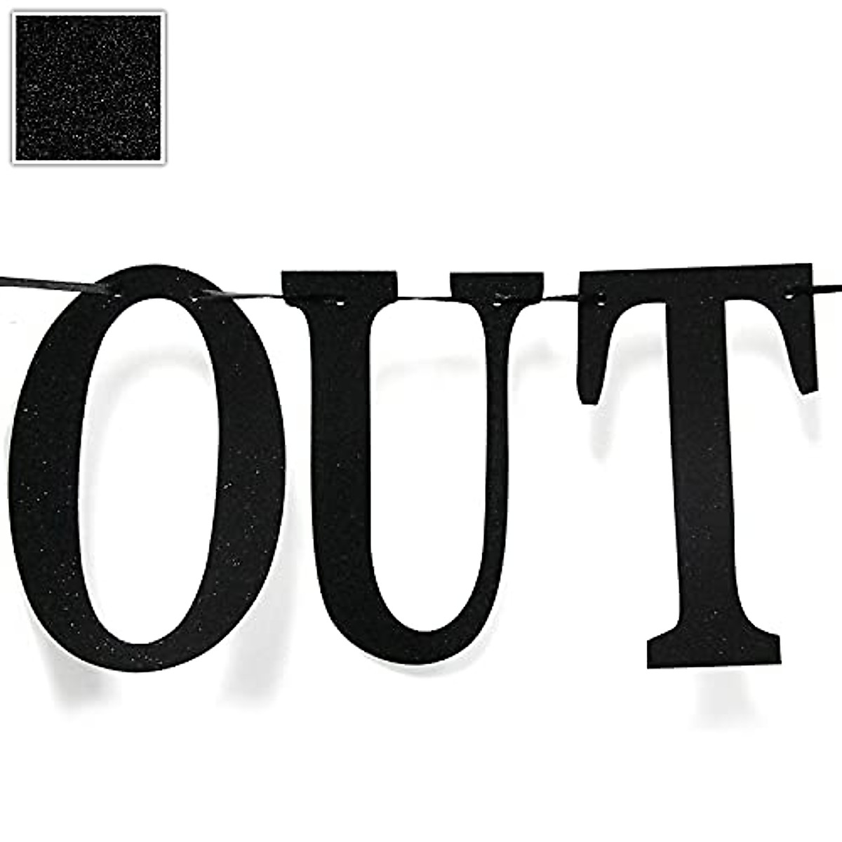 Taco Bout 50 Banner with Cactus Decorations, Cheers to 50 Years, 50 Taco Party Decor, 50th Birthday/Wedding Anniversary Party Decoration Supplies Black Green Glitter.